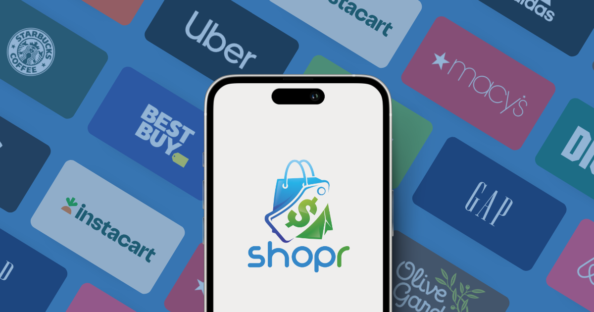 Shopr – Instant Cash Back On Every Day Spending